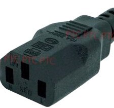 IEC Power Lead C13 To Standard Australian 3 Pin GPO Male Plug