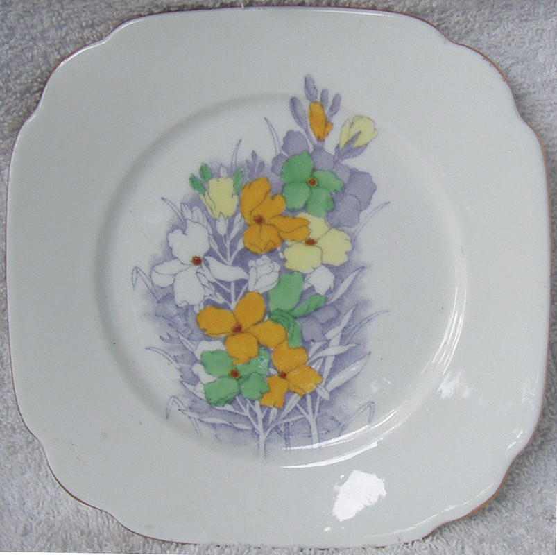 1936 ~ 1966 BELL CHINA (Shore & Coggins England) Wallflower Fine Bone ...