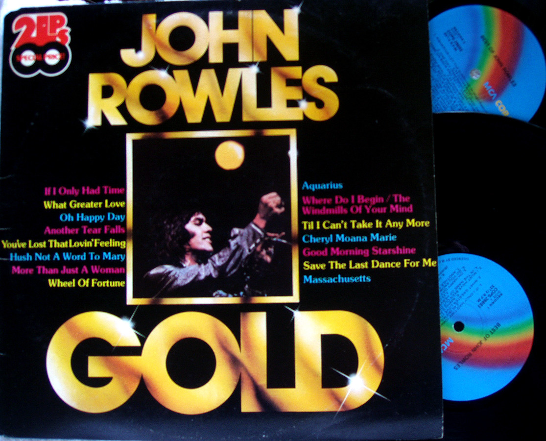 Pop Vocal - JOHN ROWLES Gold (Compilation) 2x Vinyl 19xx
