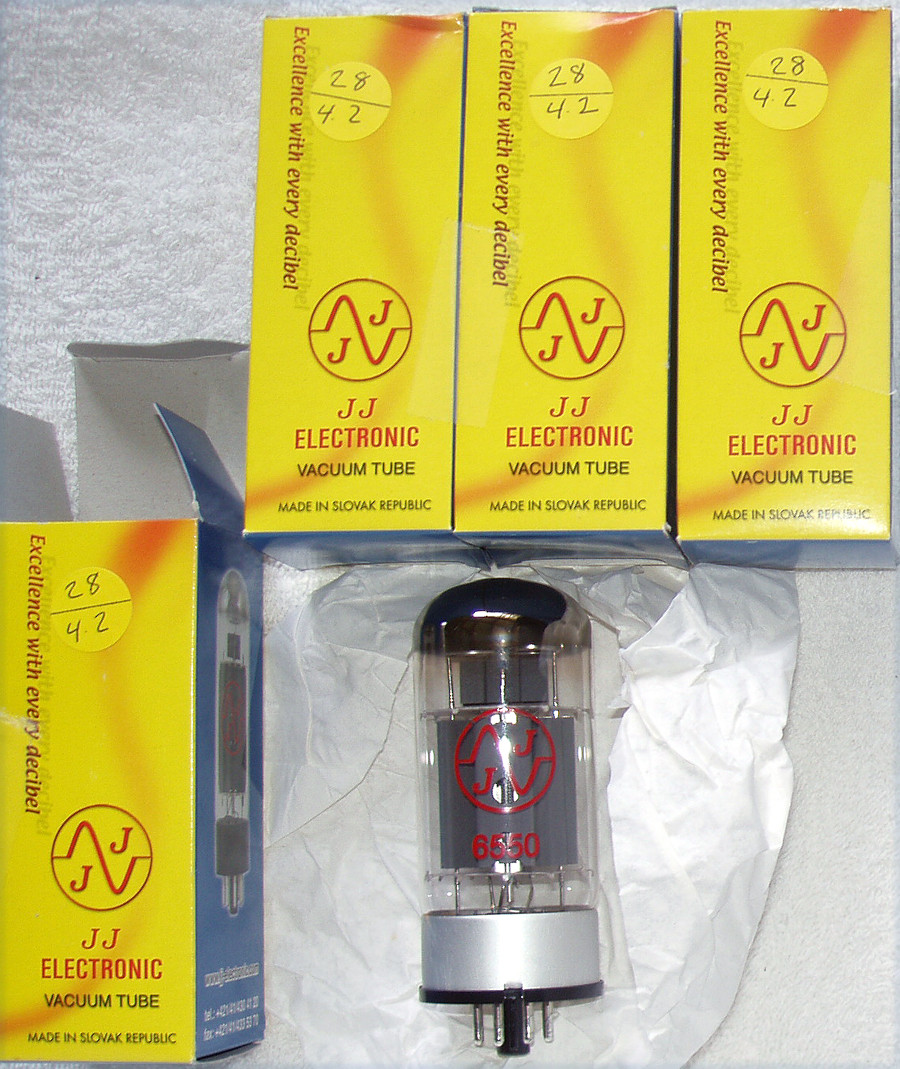 VALVE (Tube) JJ 6550 Beam Power Output NIB (1) NEW Old Stock
