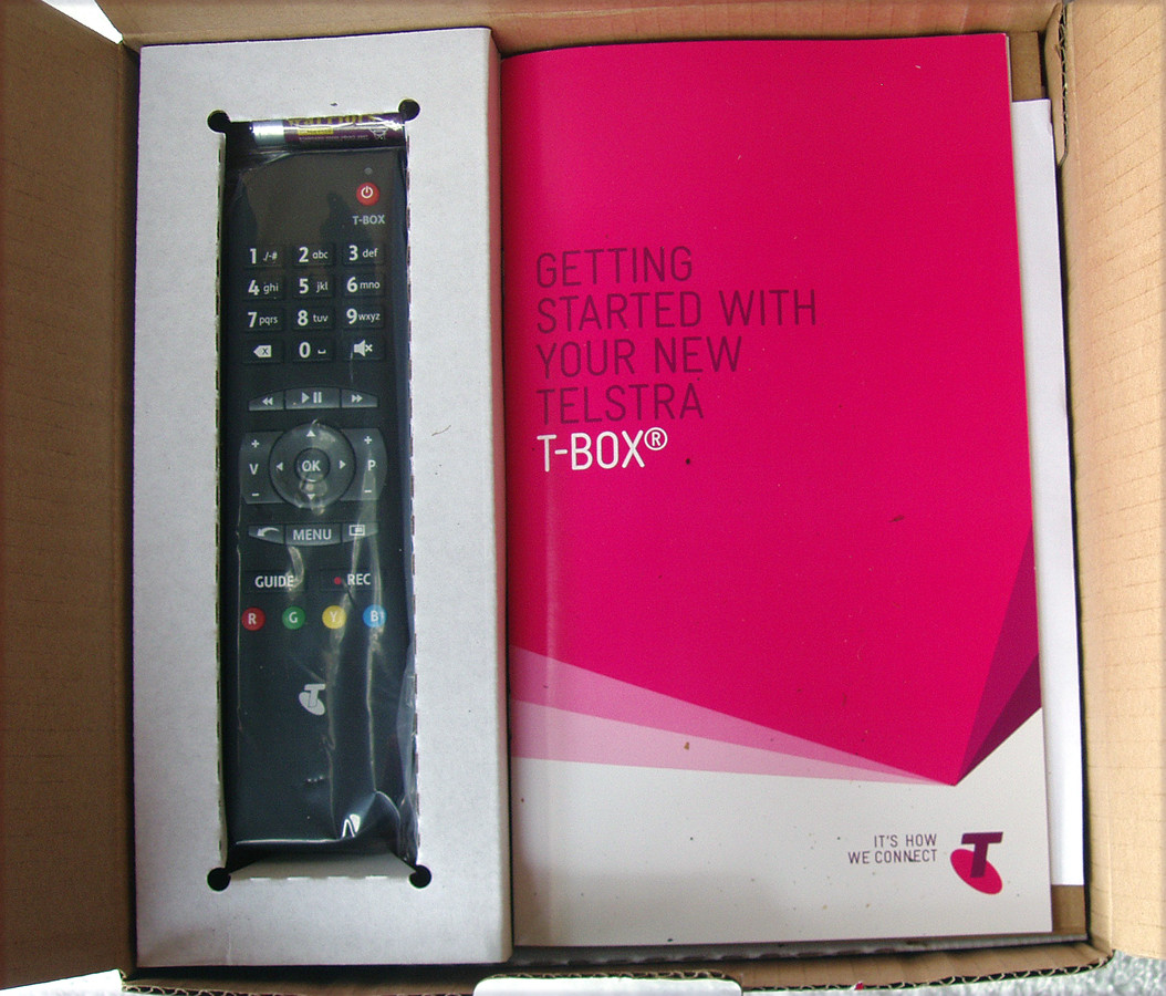TELSTRA T-BOX Pack (NEW Unused Seal Opened)