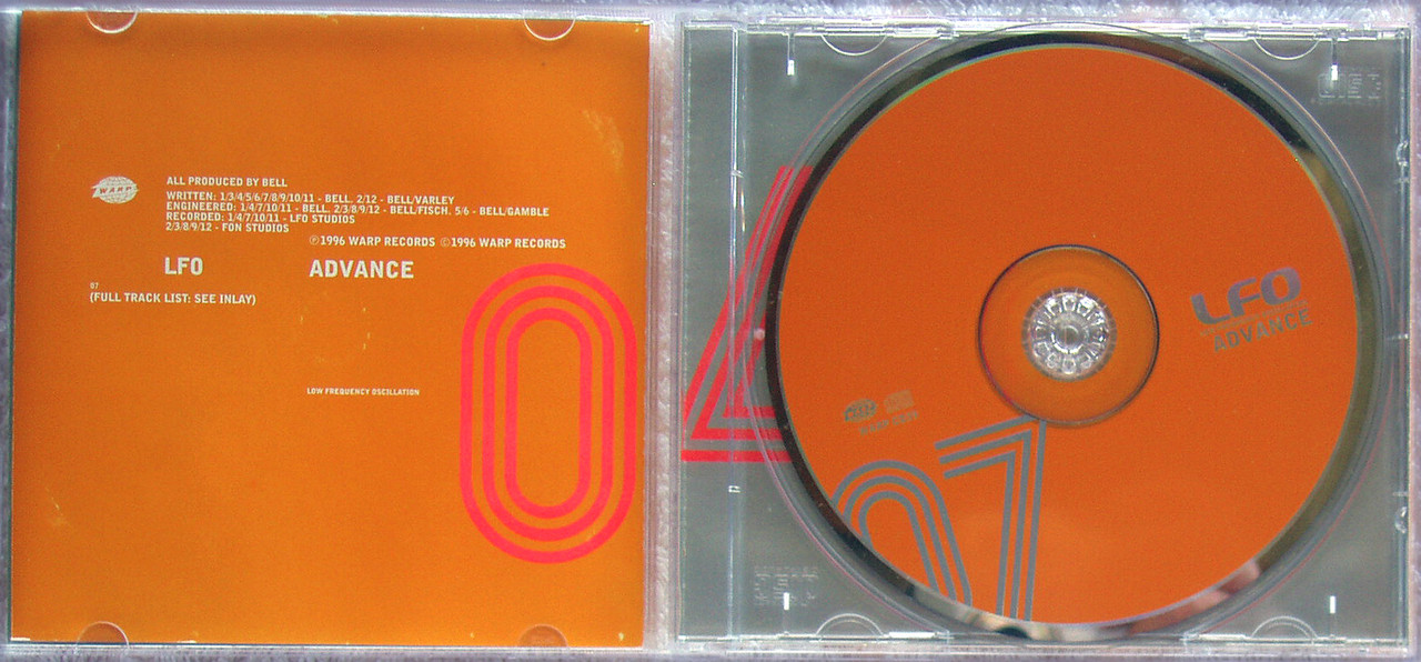 IDM Techno Ambient - LFO (Low Frequency Oscillation) Advance CD 1996