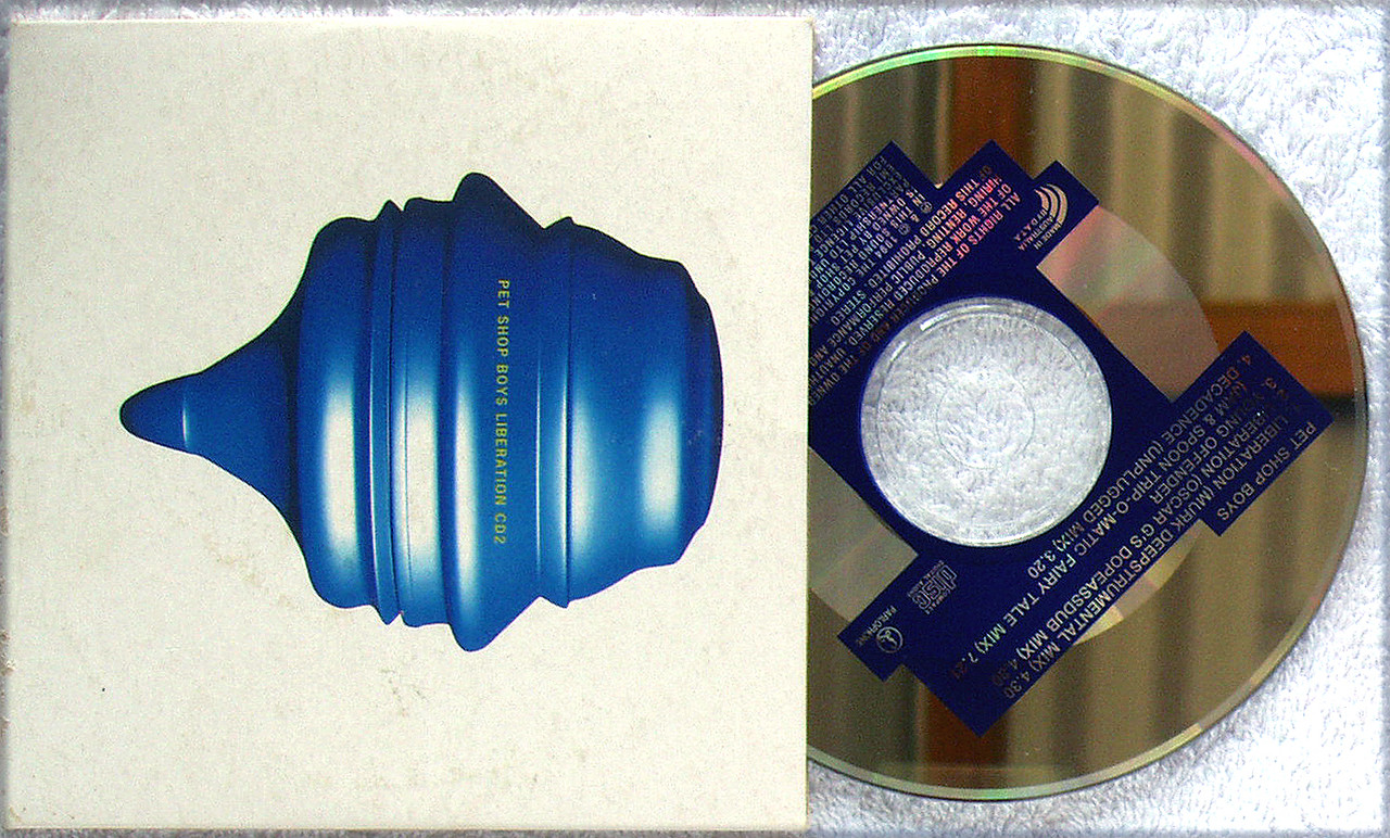 Synth Pop PET SHOP BOYS Liberation CD 2 (Single) 1994
