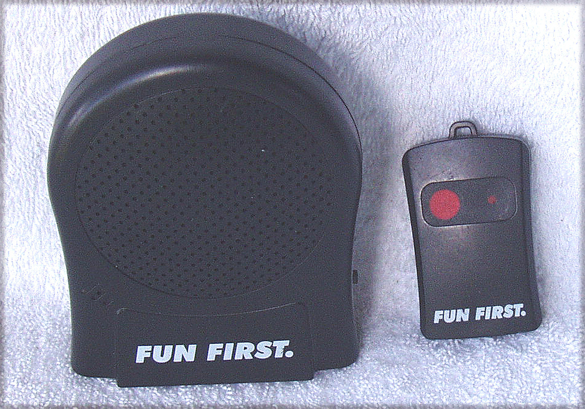 Remote Controlled FUN FIRST. Fatulence Sound Effects Device (AS NEW)