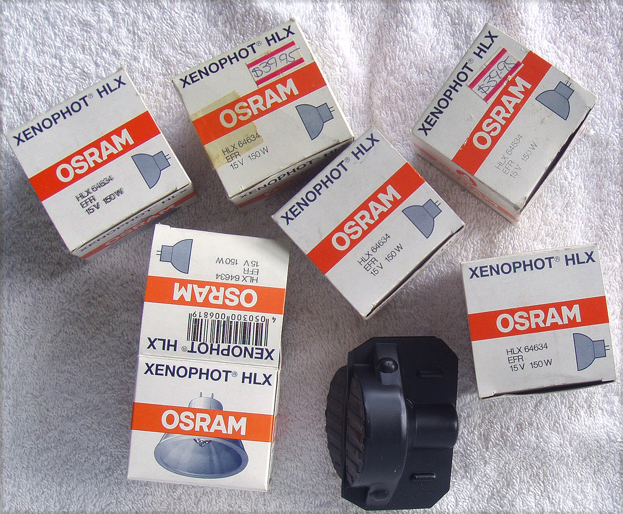 OSRAM (Germany) Projector Reflector Lamp 15V 150W Halogen NEW Old Stock