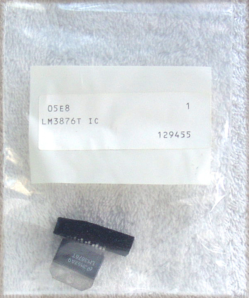 NATIONAL SEMICONDUCTOR LM3876T 56W Audio Amplifier (1) NEW In ESD Foam