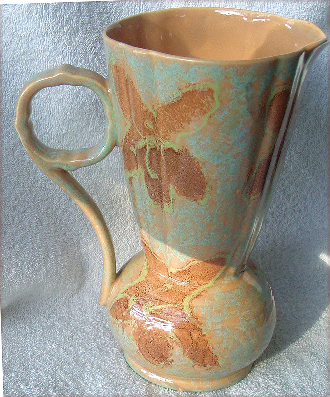 English Ceramic BESWICK Jug (Pitcher) Shape #505 Amazing Colouring!