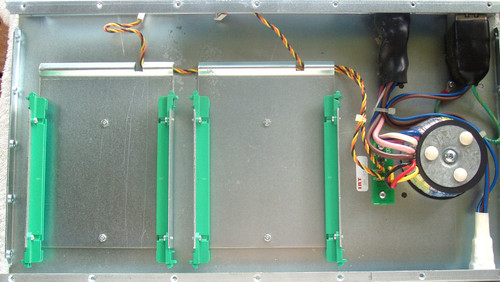 Ex Broadcast Industry IRT 'Gutted' Empty 1RU Rack Frame With Transformer