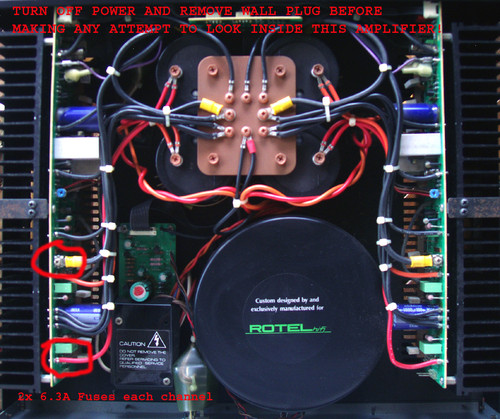 ROTEL Stereo Power Amplifier Model: RB-990BX