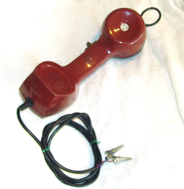 1960's PMG BUTTINSKI (Linemen's Test Phone) Working