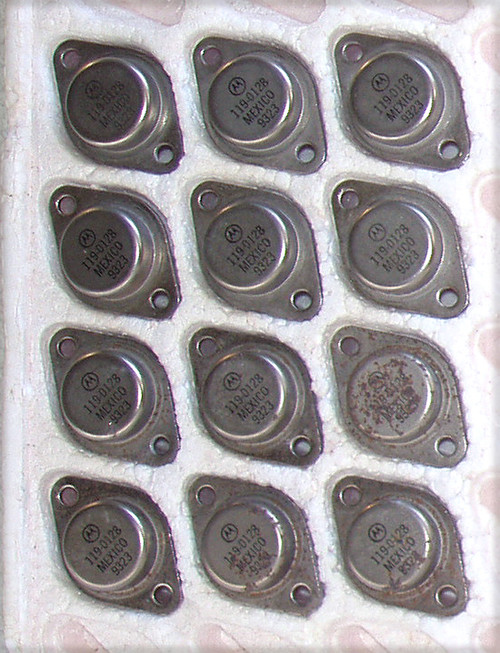 MOTOROLA 119-0128 (2N6609) Steel Case (High Power Audio & Industrial ...