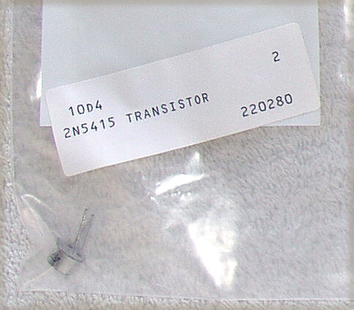 2N5415 (High Voltage Si PNP Transistor) NEW OLD STOCK