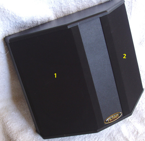 Richter Predator Surround Speaker FRONT PANEL GRILLES ONLY (4x)