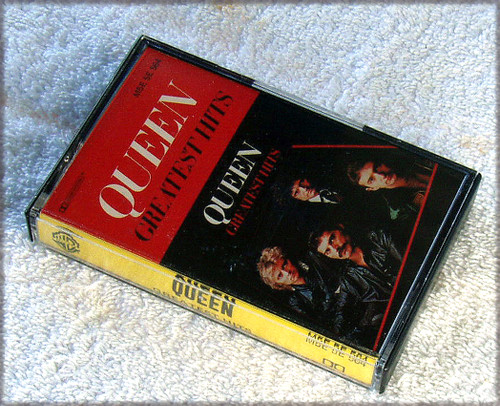 Arena Rock QUEEN Greatest Hits (Compilation) Reissue Cassette 1984