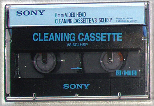 SONY 8mm Hi 8 Video Recorder Cleaning Tape (Used But Barely!)