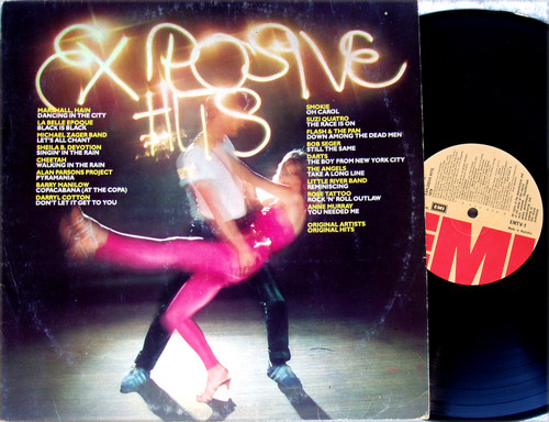 Disco Pop Rock EXPLOSIVE HITS Various Artists (Compilation) Vinyl 1978
