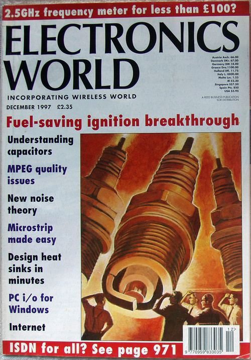 December 1997 ELECTRONICS WORLD (UK) Electronic Magazine (USED)