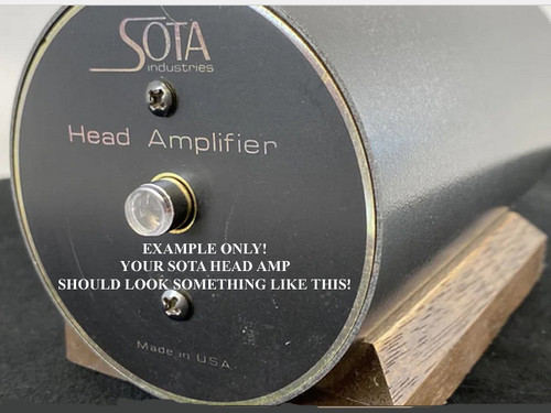 SOTA INDUSTRIES Head Amplifier (USA) For Restoration REVISED & UPDATED