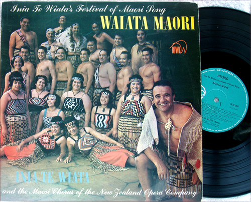 Folk Vocal INIA TE WIATA'S FESTIVAL OF MAORI SONG - Waita Maori Vinyl l ...