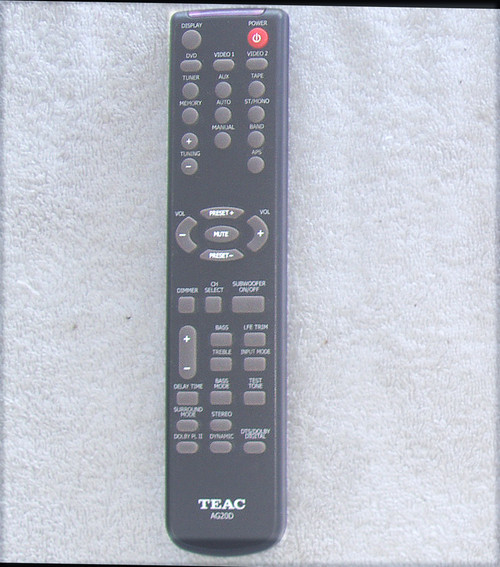 Genuine Retro TEAC 5.1 Home Theatre System Remote Control Model AG20D ...