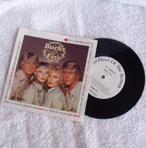 Pop - BUCKS FIZZ Promotional Vinyl 7" 1981