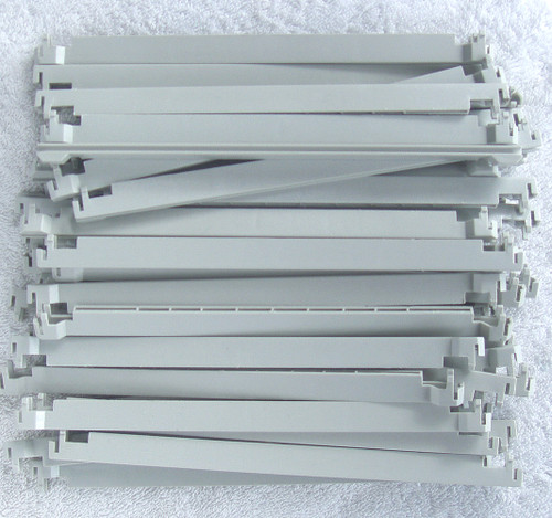 GENERIC Eurocard DIN 41612 SUBRACK 205mm CARD GUIDE Rail (LIGHT GREY ...