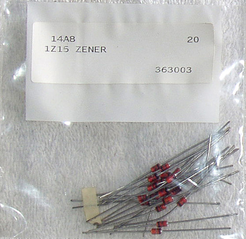 1N4745A 16V 1W Zener Diode (1) NEW Old Stock
