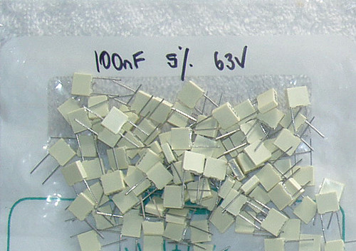 KEMET R85 Series Metallised Polyester Capacitor 100nF 63V NEW Old Stock
