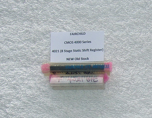 FAIRCHILD CMOS 4000 Series 4021 8 Stage Static Shift Register NEW Old Stock