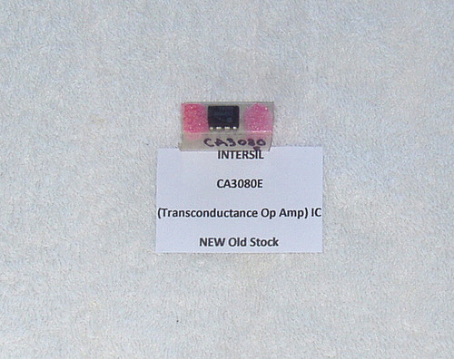 INTERSIL CA3080E Transconductance Op Amp IC NEW Old Stock