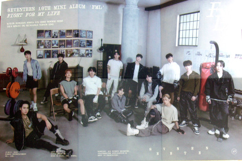 K-Pop SEVENTEEN 세븐틴 FML CD Fight For My Life Version 2023