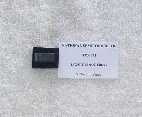 NATIONAL SEMICONDUCTOR TP3057J (PCM Codec & Filter) NEW Old Stock
