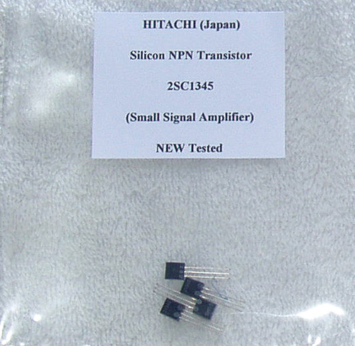 HITACHI (Japan) Silicon NPN Epitaxial Transistor 2SC1345 (Small Signal ...