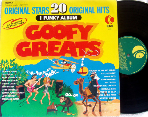 Novelty Pop Rock - GOOFY GREATS 1 FUNKY ALBUM (Original Stars 20 ...