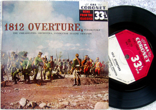 Classical - TCHAIKOVSKY 1812 Overture 7" Vinyl 1958