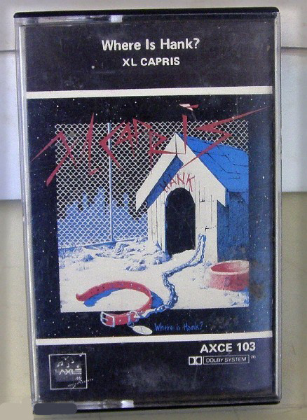 Indie Rock - XL Capris Where Is Hank? Cassette 1981