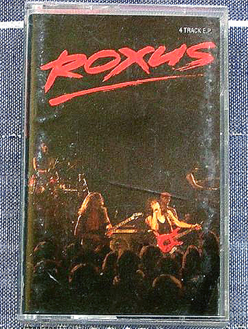Australian Rock - Roxus Live EP Cassette 1990