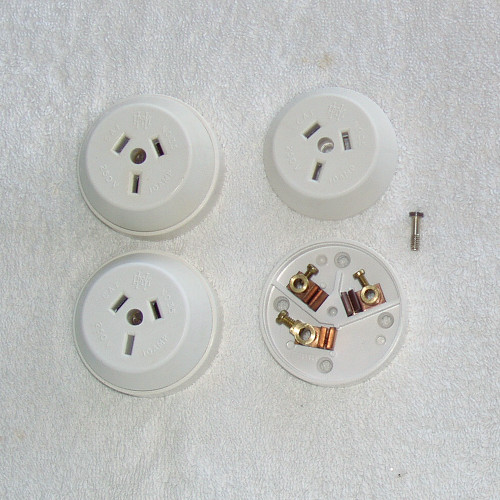 HPM (Australia) Surface Mount 3 Pin Australian Standard GPO No. 35 USED ...