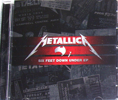 Thrash Heavy Metal - METALLICA Six Feet Down Under EP CD 2010