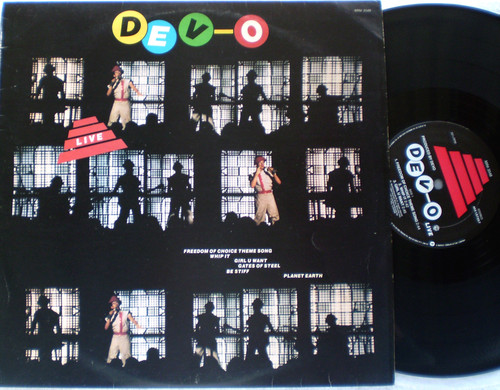 New Wave Synth Pop DEVO Dev-o Live Vinyl EP (Cover Variant)1981