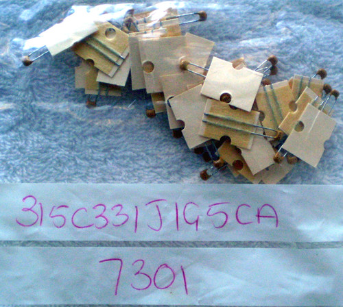KEMET Capacitor 330pF 100V G5C (Ultrastable) ±5% NEW Old Stock