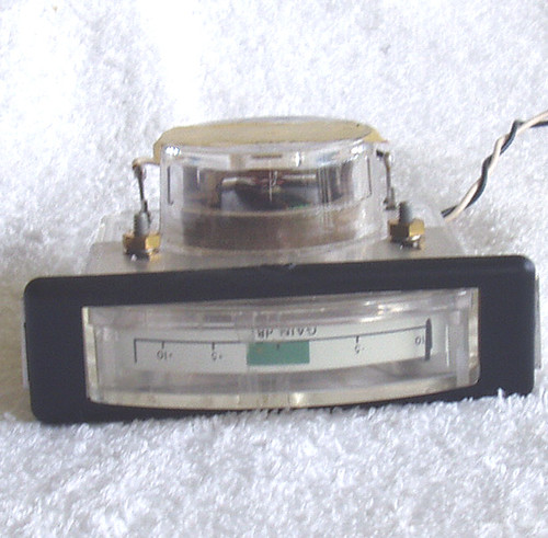 Large Edge reading panel mounted 20mA moving coil meter