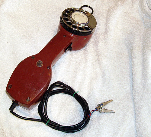 1960's PMG BUTTINSKI (Linemen's Test Phone) Working