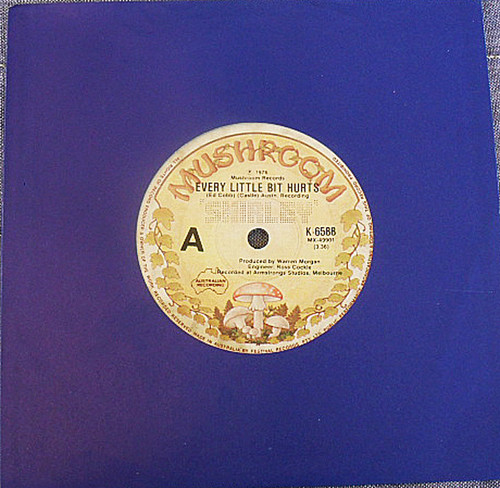 Pop Rock - Shirley Every Little Bit Hurts 7" Vinyl 1976
