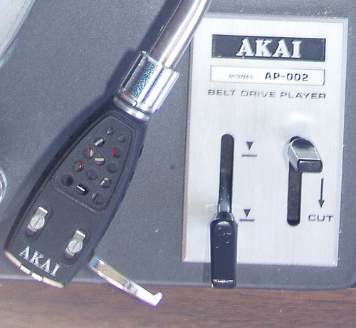1976 Vintage AKAI AP-002 Turntable Headshell