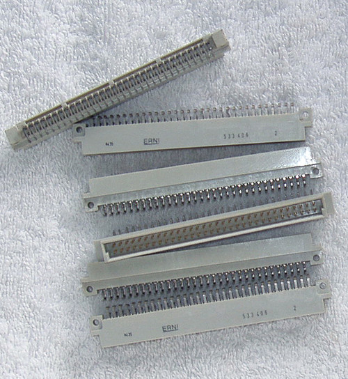 ERNI (Germany) DIN 41612 Connector Male 64 Way Right Angle PCB mount ...