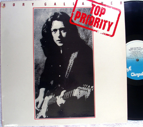 Blues Rock - Rory Gallagher Top Priority NZ Release Vinyl 1979