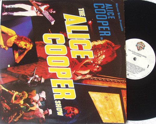 Glam Rock - ALICE COOPER The Alice Cooper Show Vinyl 1982 Reissue