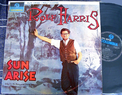 Pop Childrens Comedy - ROLF HARRIS Sun Arise Vinyl 1963