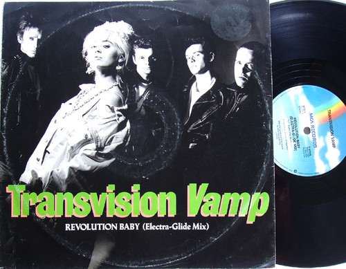 Pop Rock - TRANSVISION VAMP Revolution Baby 12" Vinyl Single 1988